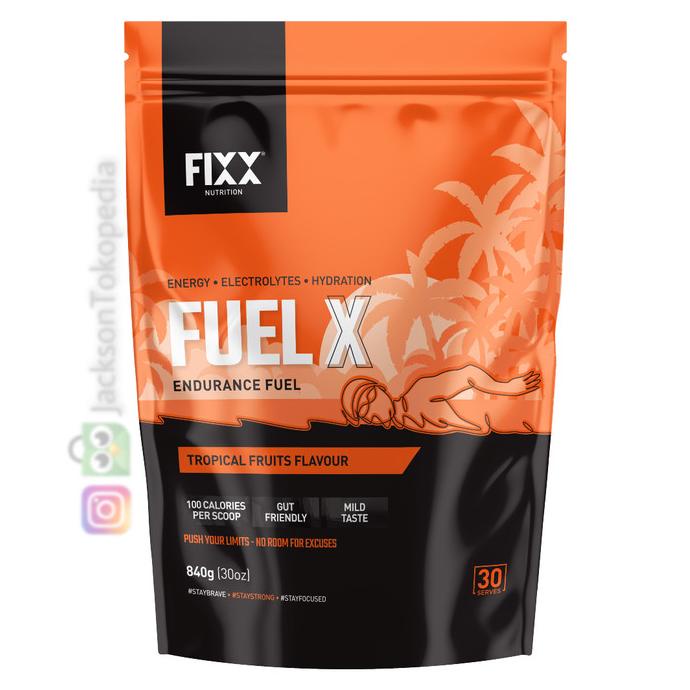 Jual Fuel X Endurance Tropical Fruits 840g Bag Fixx Nutrition / Drink Mix | Shopee Indonesia