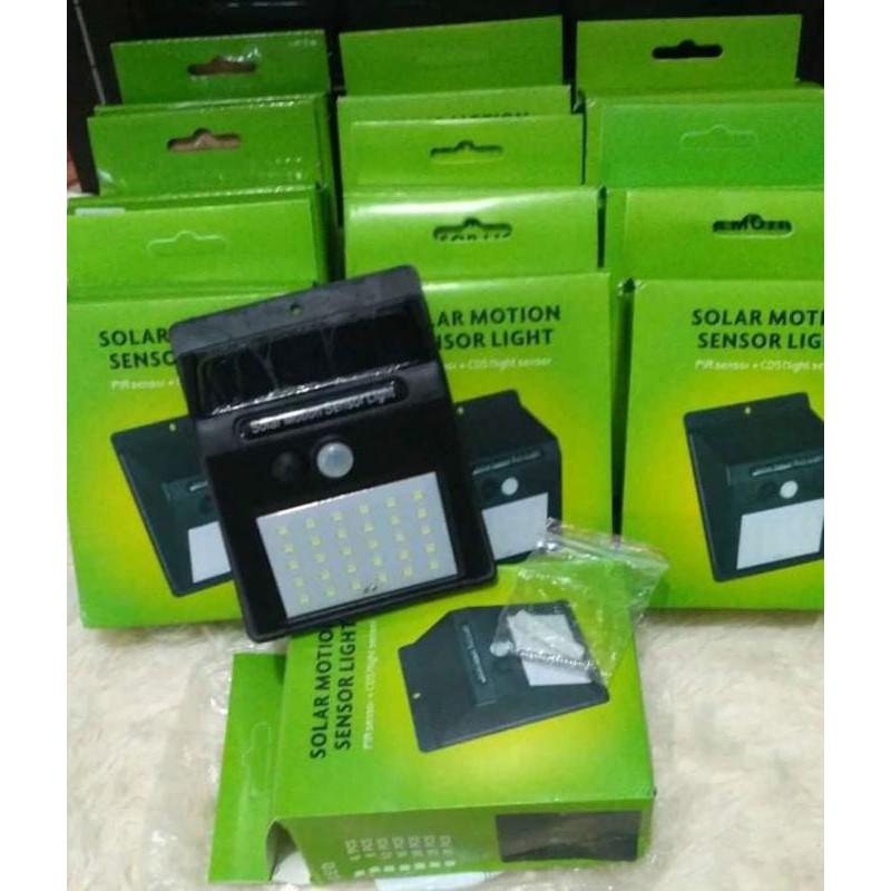 Jual Lampu LED Taman Solar Cell Sensor Gerak / Lampu Tenaga Surya ...