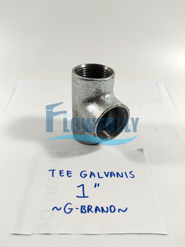 Jual TEE BESI GALVANIS 1 INCH G BRAND T 1 DIM | Shopee Indonesia