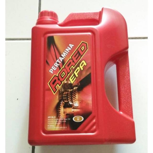 Jual Oli Pertamina Rored EPA SAE 90 4LITER ( Oli Gardan / Perseneleng ...