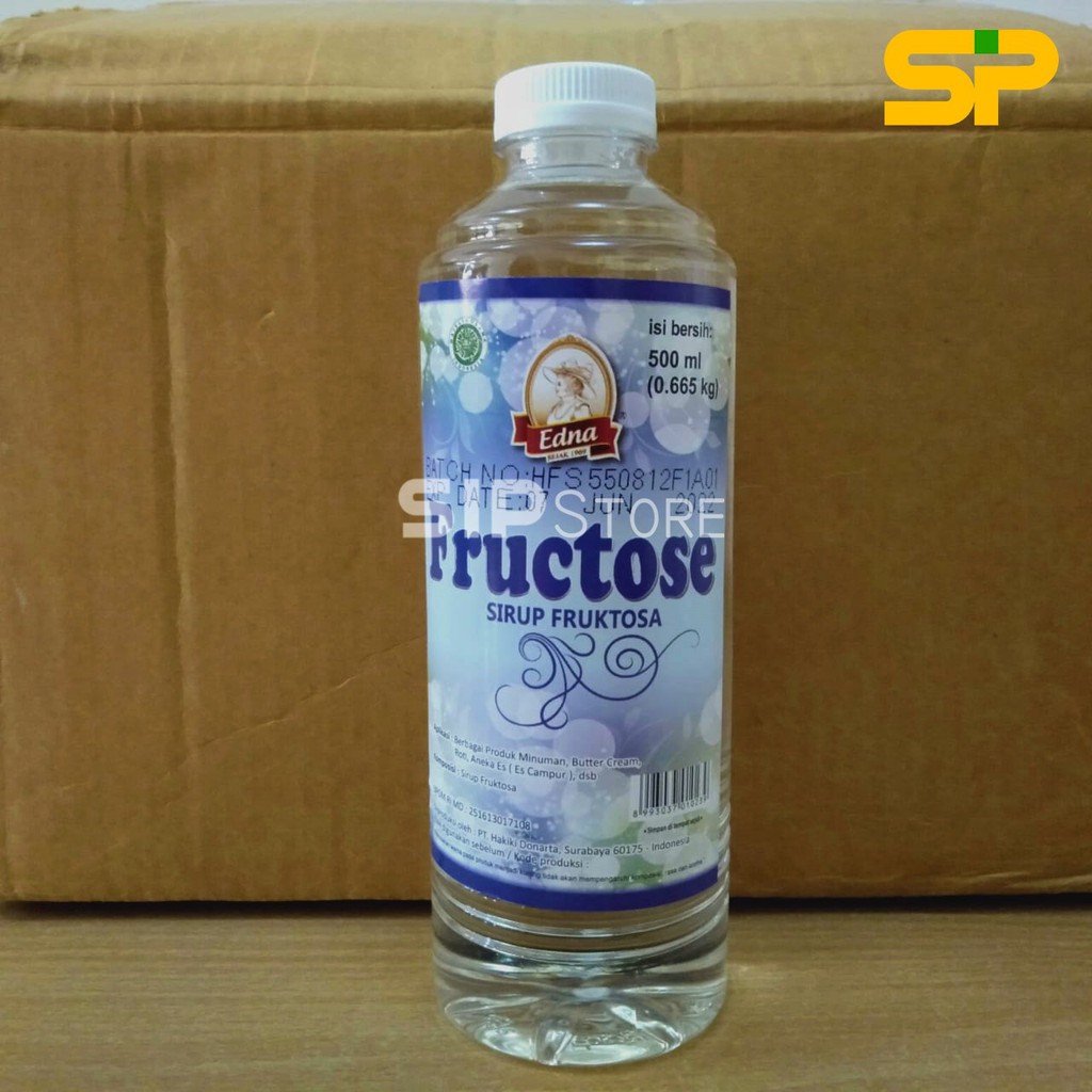 Jual EDNA Gula Cair 500ml / Fructose / Sirup Fruktosa | Shopee Indonesia
