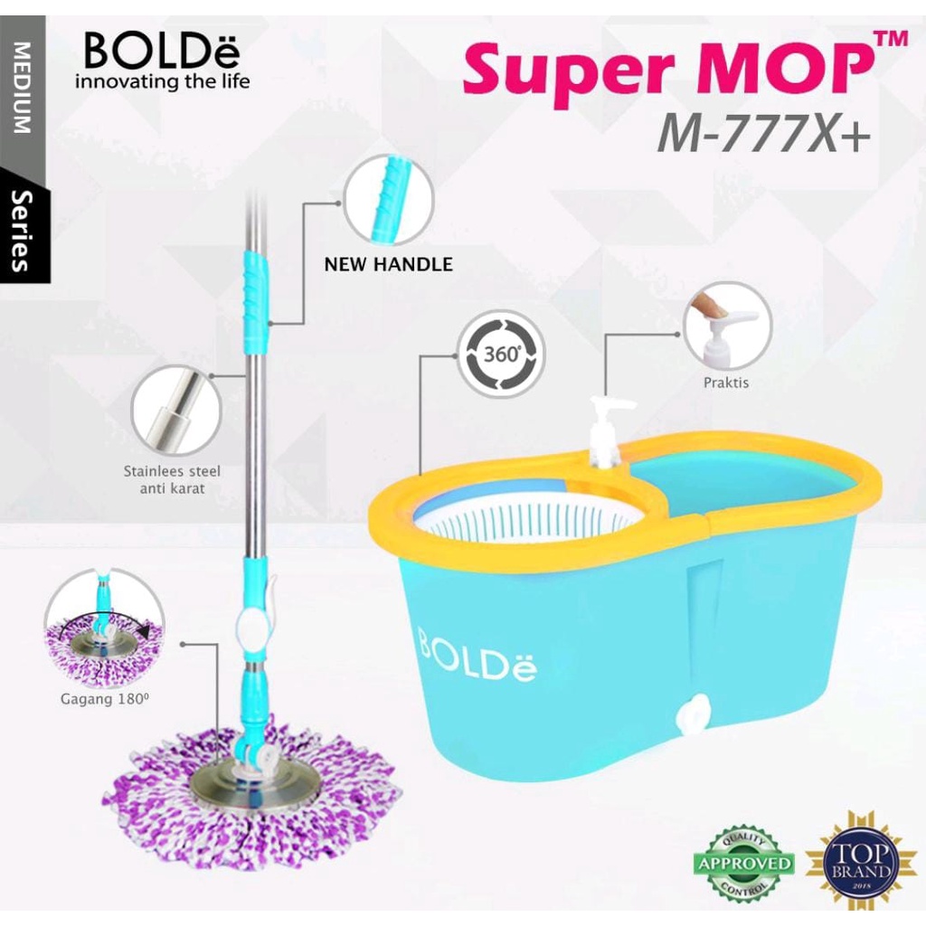 Jual Alat Pel Super MOP Bolde - Botol Dispenser - Alat Pel | Shopee ...