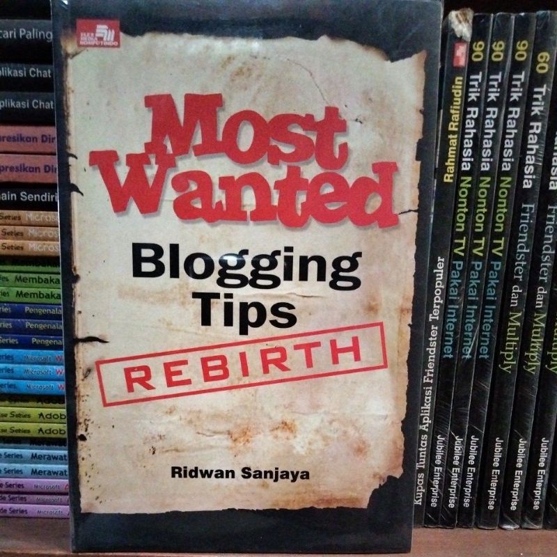 Jual ORIHINAL BUKU MOST WANTED BLOGGING TIOS REBIRTH | Shopee Indonesia