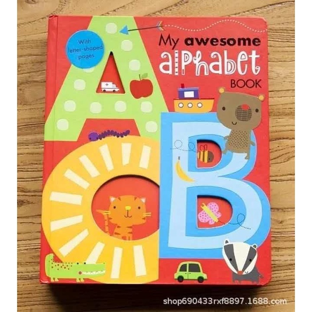 Jual My Awesome Alphabet Book Series Buku Belajar Anak Pengenalan ABC ...