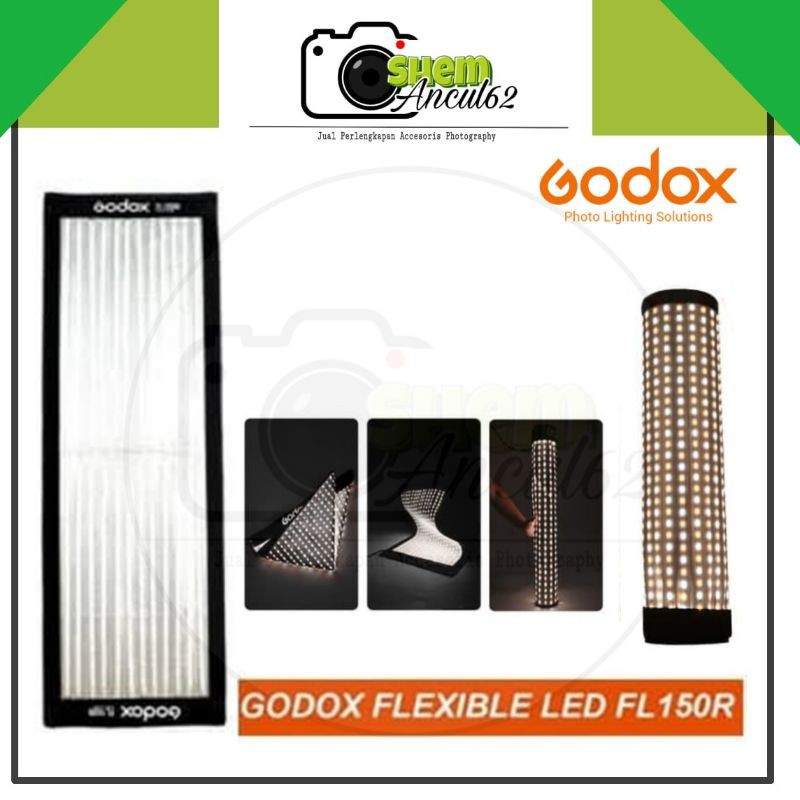 Jual Led Video Light Flexible Godox FL-150R FL 150 R FL150R (30x120cm ...