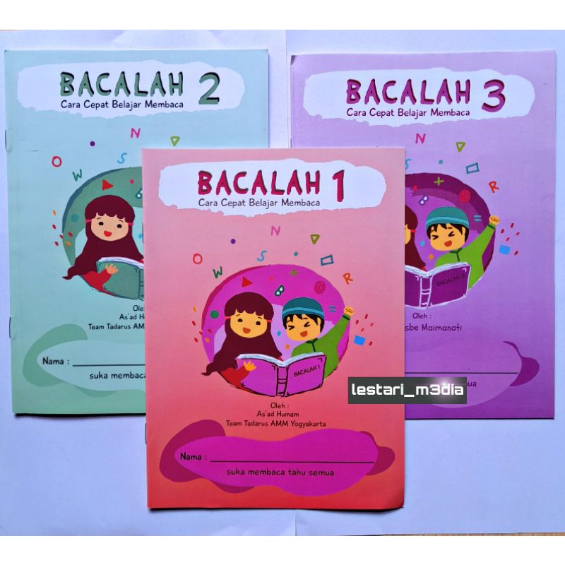 Jual Buku cara cepat belajar membaca 1 2 3 ( bacalah) | Shopee Indonesia