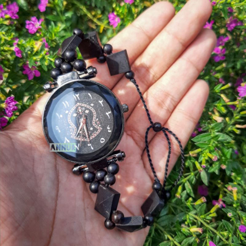 Jual jam tangan kaukah piramid hitam original bg trompah | Shopee Indonesia