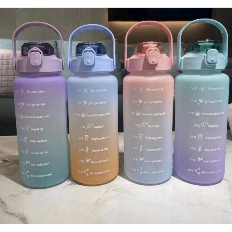 Jual botol minum viral gede ukuran 2 liter | Shopee Indonesia