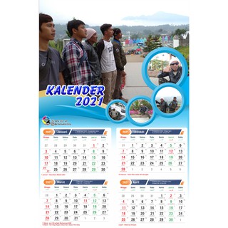 Jual Kalender Dinding Custom Foto Keluarga Kalender murah kekinian 2023 ...