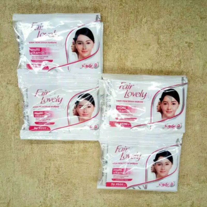 Jual FAIR LOVELY Fair & lovely sachet krim/facial foam 9g | Shopee ...
