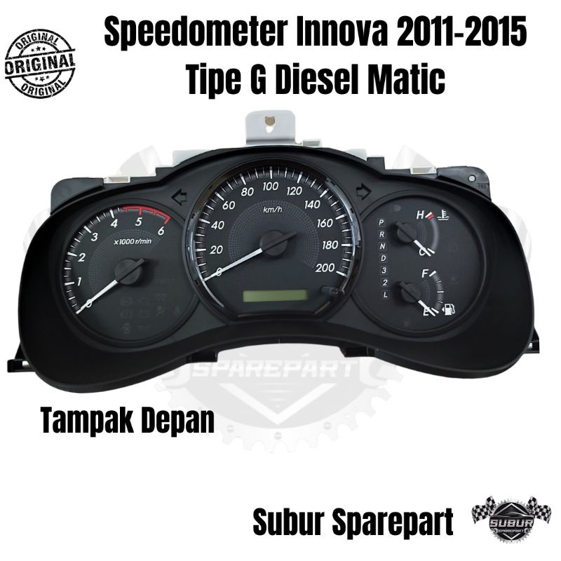 Jual Speedometer Innova 2011-2015 Tipe G Diesel Matic | Shopee Indonesia