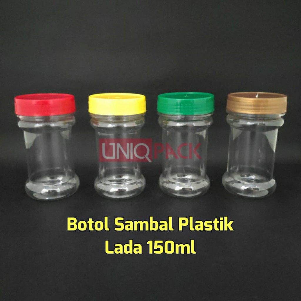 Jual [100 pcs] Botol Sambal Plastik Lada 150ml | Shopee Indonesia