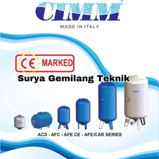 Jual PRESSURE TANK CIMM 100LITER 10 BAR TABUNG POMPA AIR PRESSURE TANK ...