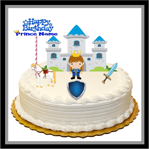 Jual CUSTOM TOPPER CAKE HAPPY BIRTHDAY / ULANG TAHUN TEMA PRINCE ...