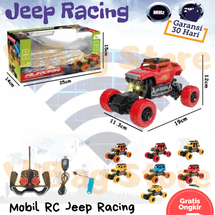 Jual Mobil Remote Control Drift 2WD Jeep Racing RC Mainan Anak RADAR ...