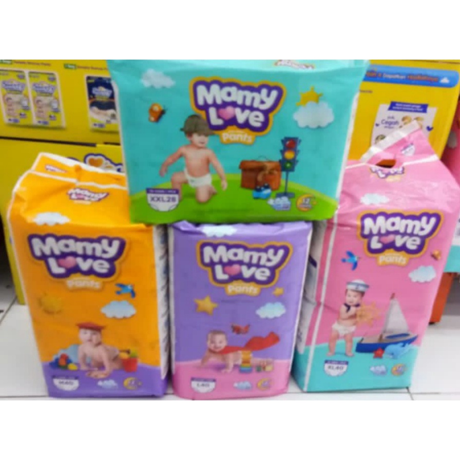 Jual MamyLove Baby Diapers Pants All Varian | Shopee Indonesia