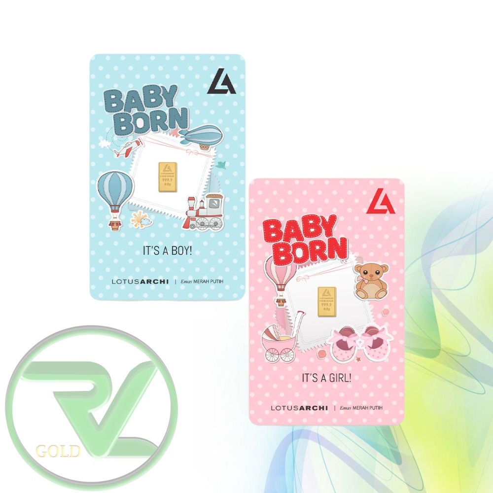 Jual Rvl Gold Logam Mulia Emas Lotus Archi Gift Series 0.5 Gr 0.5 Gram ...