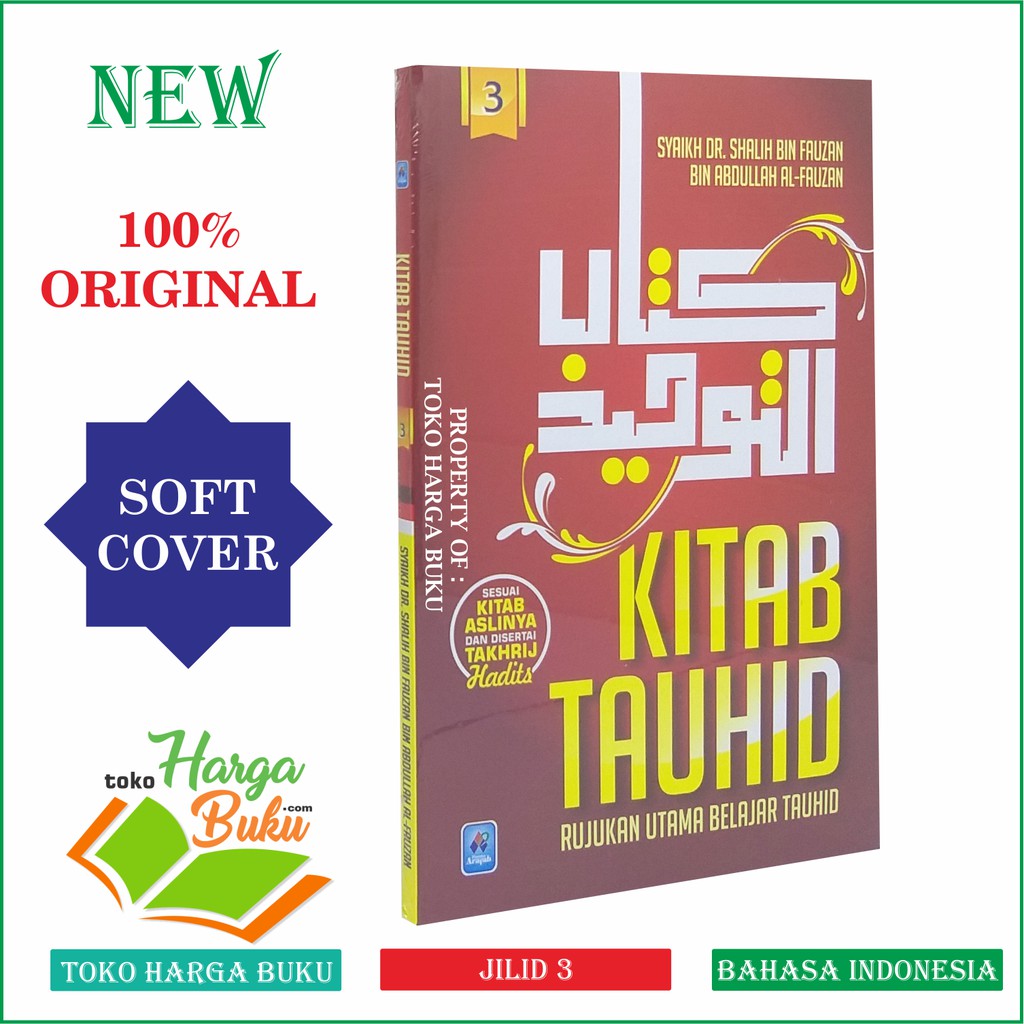 Jual Kitab Tauhid Jilid 3 Karya Syaikh Shalih bin Fauzan - Penerbit Pustaka Arafah | Shopee ...