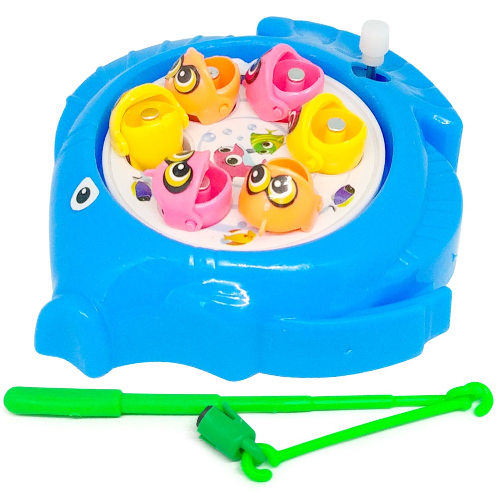 Jual Mainan Anak Memancing Ikan Pancing Pancingan Maghnet Tanpa Batere ...