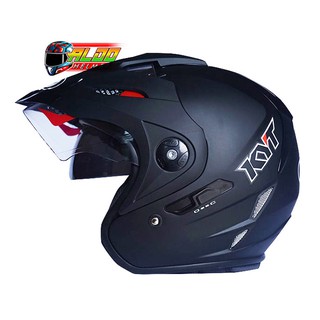 Jual HELM KYT VENOM RR SOLID | BLACK DOFF | ORIGINAL HELMET | KYT VENOM ...