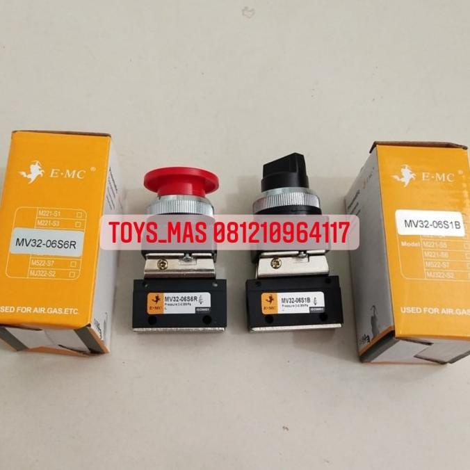 Jual Mechanical Valve M Series MV32-06 EMC Pneumatic toysm44 Ayo Order | Shopee Indonesia