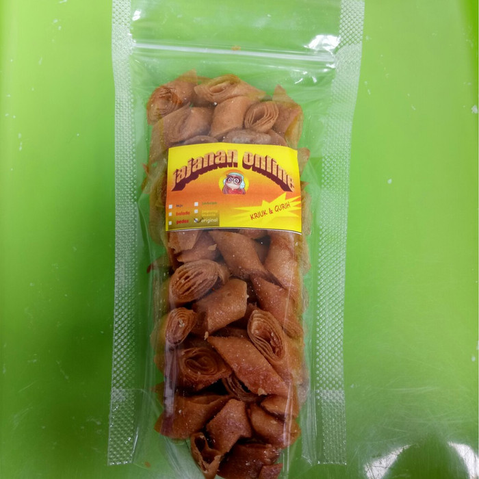 Jual CEMILAN KRIPIK KULIT LUMPIA ORIGINAL GURIH MURAH | Shopee Indonesia