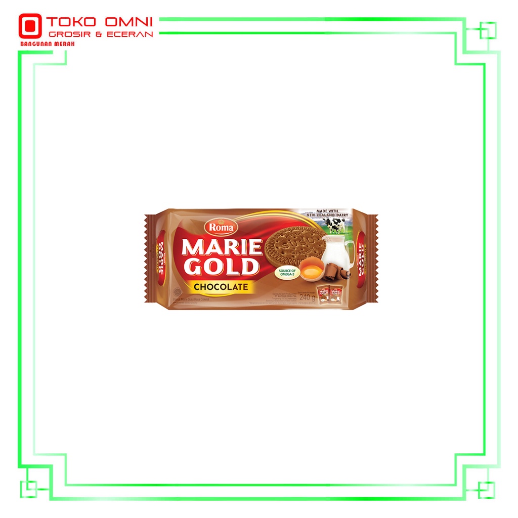 Jual ROMA MARIE GOLD CHOCOLATE 240g | Shopee Indonesia