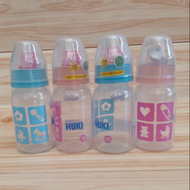 Jual HUKI BOTOL REGULAR 120ML BPA FREE HALAL MUI | Shopee Indonesia
