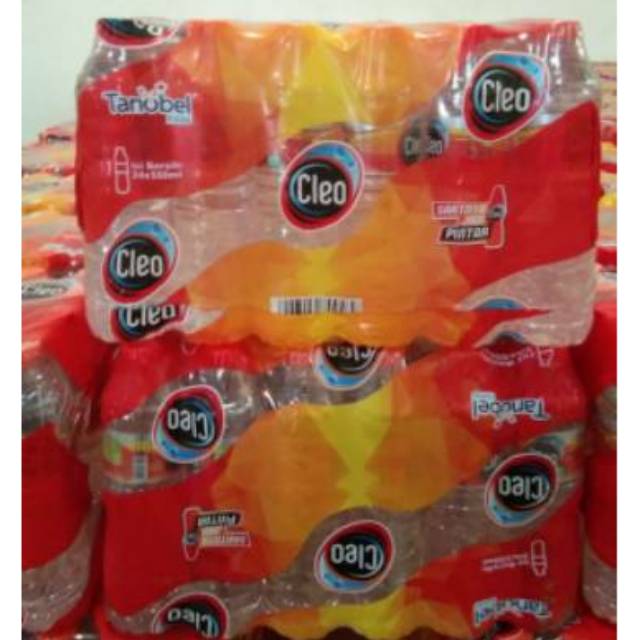 Jual PROMO - Cleo Air Minum Botol 550 ml ( 1 pack = 24 botol ) | Shopee ...
