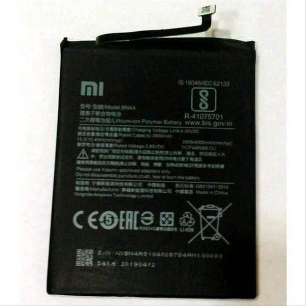 Jual BATERAI XIAOMI REDMI NOTE 7 BN4A ORIGINAL | Shopee Indonesia