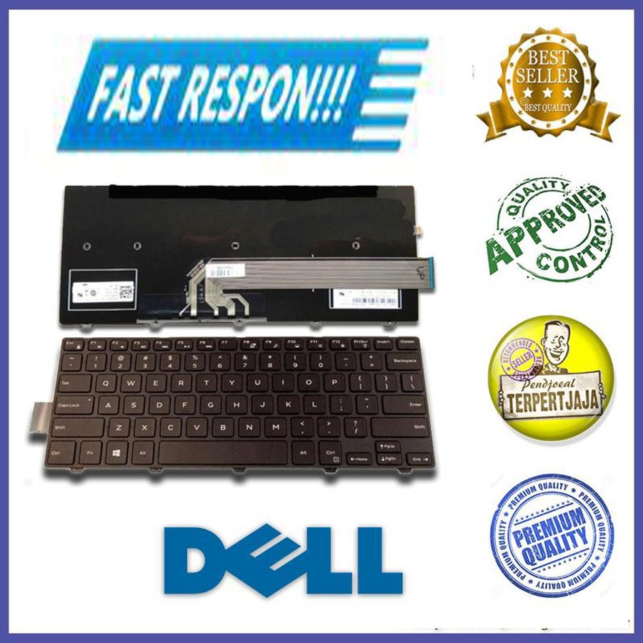 Keyboard Dell Inspiron 14-3000 14-3441 14-3442 14-3446 14-3447 14-5000 ...