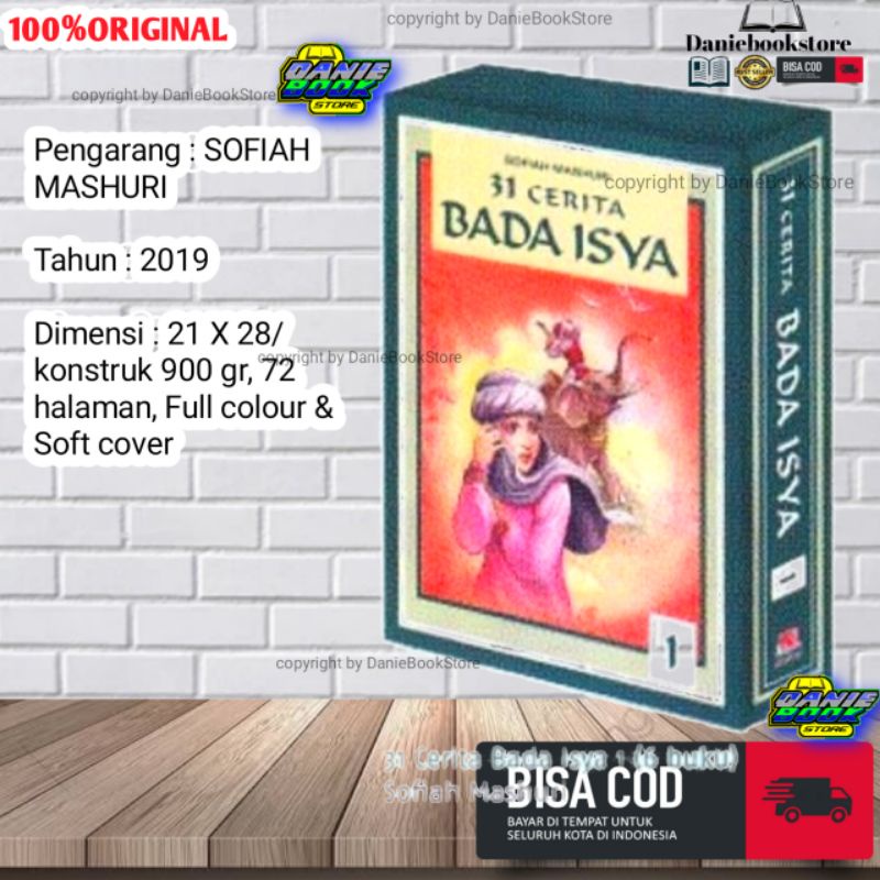 Jual 31 Cerita bada isya lengkap 1-6 (6 Buku) Buku ke 1 sampai 6 ...
