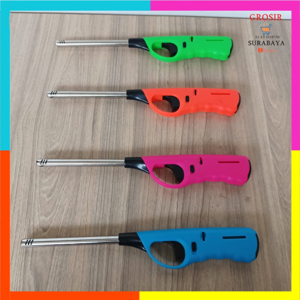 Jual PEMANTIK KOREK API, KOREK API GAS PISTOL PANJANG HAPPY FUN ...