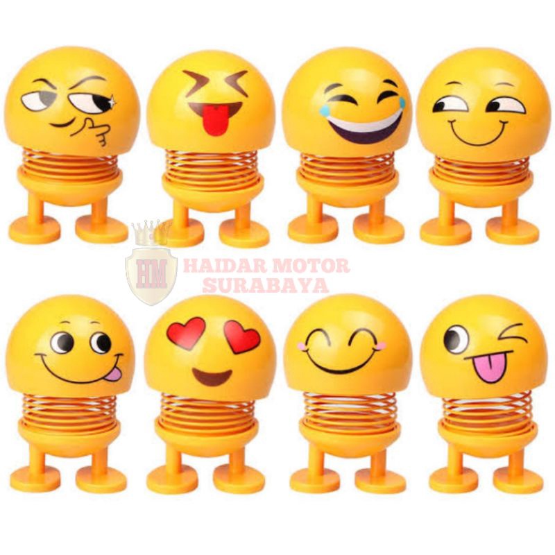 Jual hiasan emoji smile Hiasan emoticon lucu Hiasan emot gerak | Shopee ...