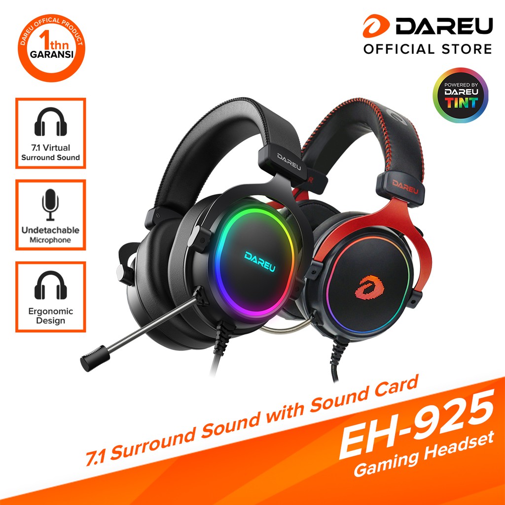 DAREU EH-925 RGB Gaming Headset | Shopee Indonesia