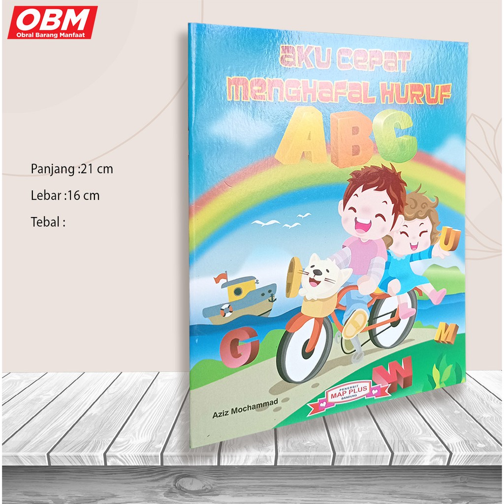 Jual BUKU ANAK TK PAUD : AKU CEPAT MENGHAFAL HURUF ABC Indonesia|Shopee ...