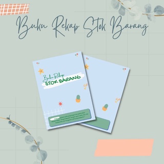 Jual BUKU REKAP STOK BARANG / BUKU REKAP STOK PRODUK / BUKU REKAP STOK ...