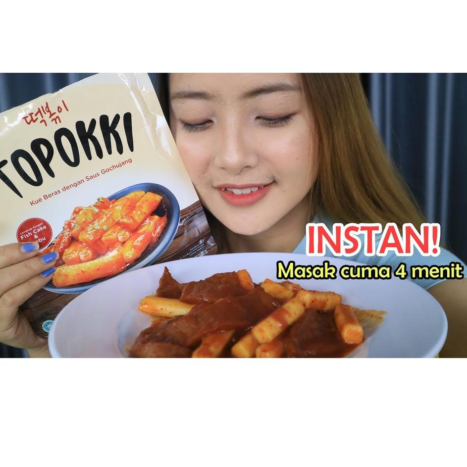Jual hwge267 TOPOKKI | Toppoki Tteokbokki Mujigae Topokki With FISH ...