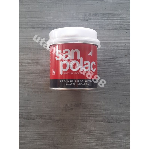 Jual SAN POLAC DEMPUL BESI 250 GRAM POLYMER PLASTIC PLASTIK SAN POLAC ...