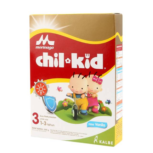 Jual Morinaga Chil Kid Susu Pertumbuhan Vanilla+Dha 200G | Shopee Indonesia