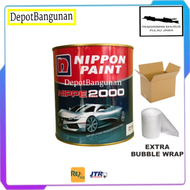 Jual Cat Duco Mobil Duko Nippon Paint Nippe 2000 Warna Standar 1 Liter Paket Indonesia|Shopee ...
