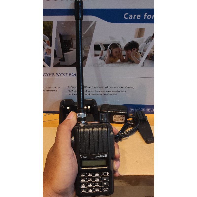 Jual HT Icom v80 V 80 ICV80 / IC-V80 Lithium VHF handy talky V80E | Shopee Indonesia