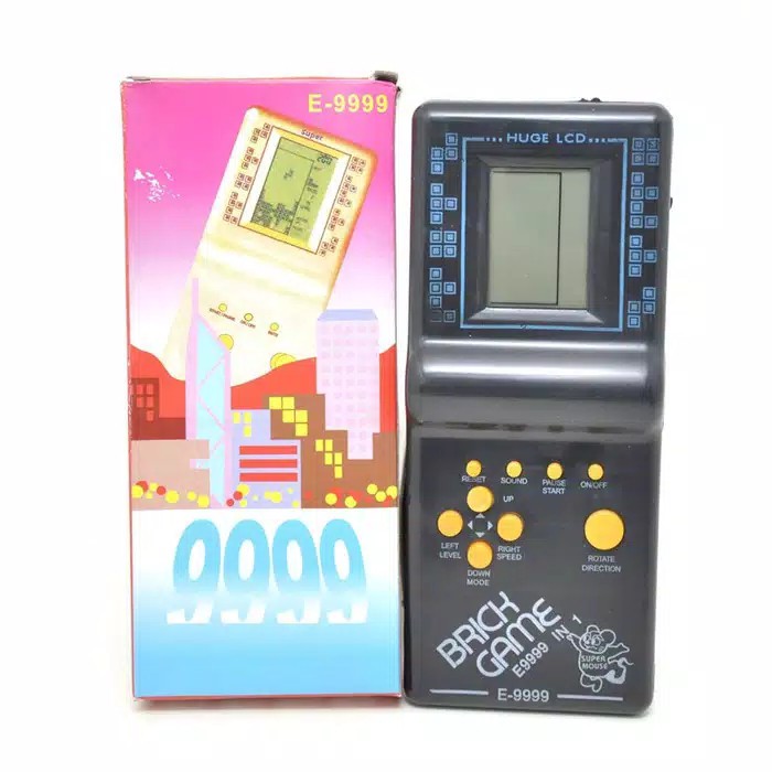 Jual Unik Gimbot jadul / Game tetris 9999 / Brick Game TERMURAH ...