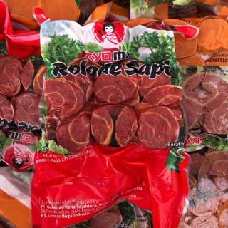 Jual Rolade Daging Sapi Yomas / Ayoma Rolade Frozen Food 230gr / 500gr ...