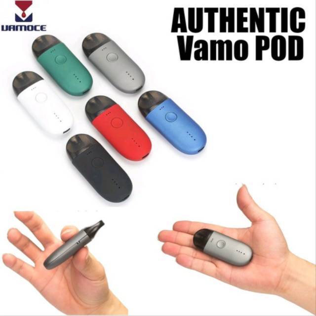 Jual AUTHENTIC Vamo POD Vamoce Cigarette KIT 600mAh VAMO POD AUTHENTIC ...