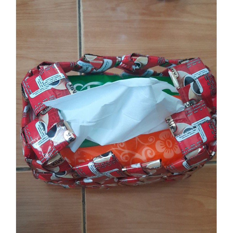 Jual Tempat Tissue Kotak Tissue Daur Ulang Bungkus Kopi | Shopee Indonesia
