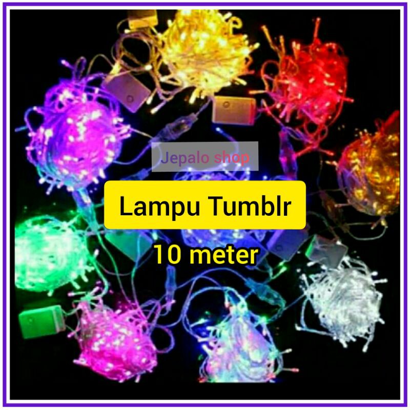 Lampu tumblr LED / lampu hias tumblr / 10 meter ready makassar //jepalo ...