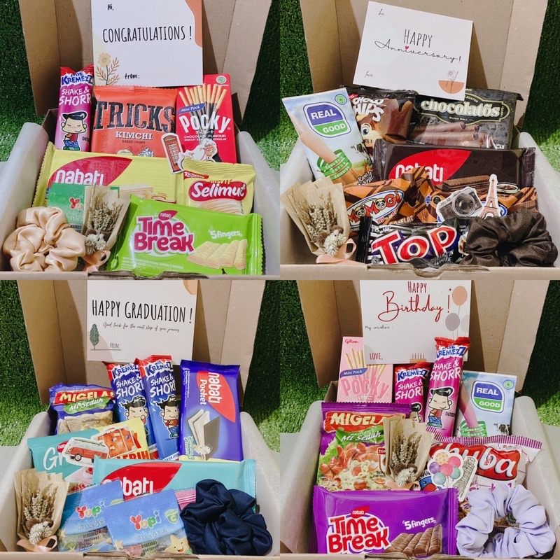 Jual SNACK BOX [REGULAR] HAMPERS GIFT BOX LEBARAN IDUL FITRI HADIAH ...