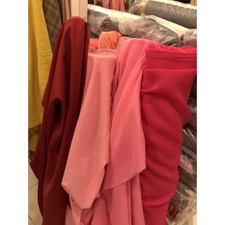 Jual Kain Furing Ero Errow Arrow Polos Bahan Hijab Halus/ Kain Hero ...