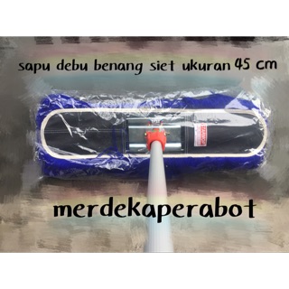 Jual Sapu lobi/ sapu debu starmop ukuran 45 cm benang siet biru ...